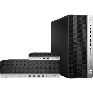 HP EliteDesk 800 G5 Mini Desktop Intel Core 9th Gen i5-9500T 6-Core up to 3.70 GHz, 8GB DDR4 Memory, 256GB Solid State Drive, Windows 10 Pro