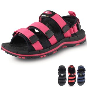 gold pigeon shoes city outdoor water sandals for women & men: 7656 hot pink, eu36 (women size 6-6.5 / big kid size 5-5.5)