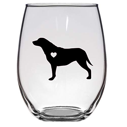 Labrador Retriever Wine Glass, 21 Oz, I love my Lab, Lab Wine Glass, Yellow Lab, Black Lab, Brown Lab, Silver Lab