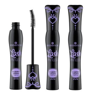 essence | lash princess sculpted volume mascara | paraben free | cruelty free - black (3-count)