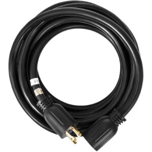 Vevor Generator Extension Cord, Black