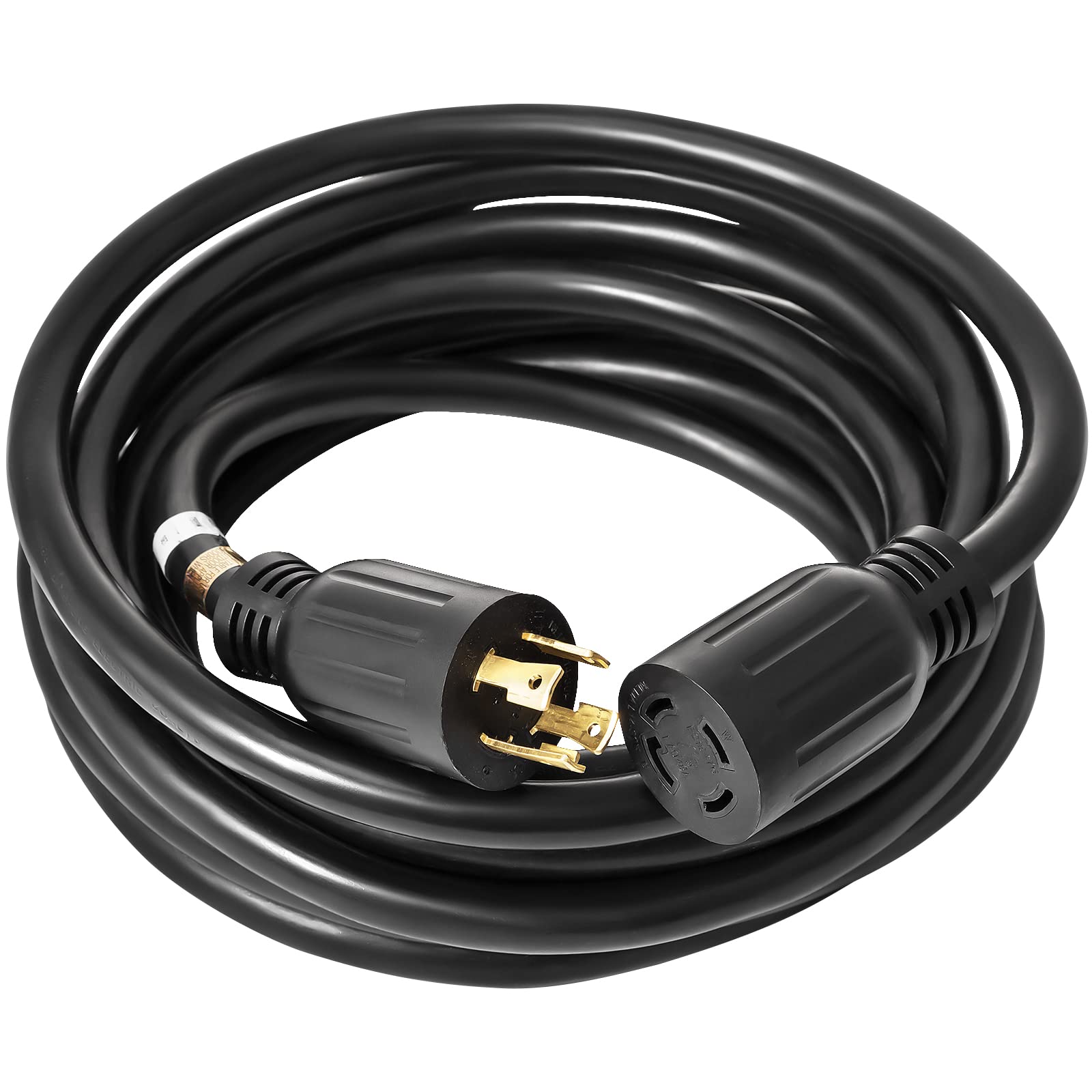 Vevor Generator Extension Cord, Black