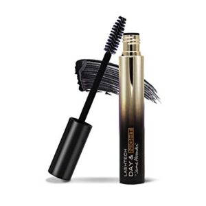 Jerome Alexander LashTech Day & Night Volumizing, Mascara Set with Eye Makeup Remover, Black