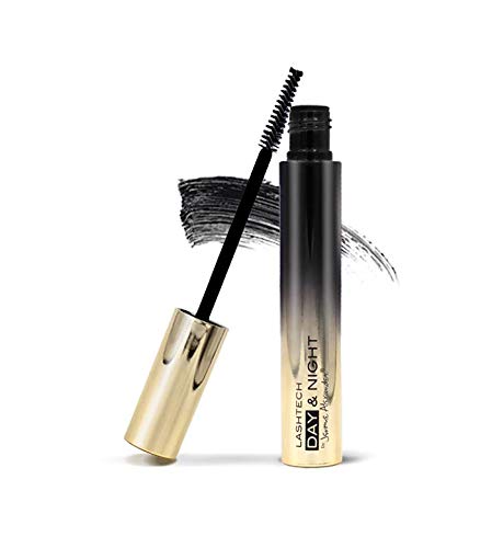 Jerome Alexander LashTech Day & Night Volumizing, Mascara Set with Eye Makeup Remover, Black