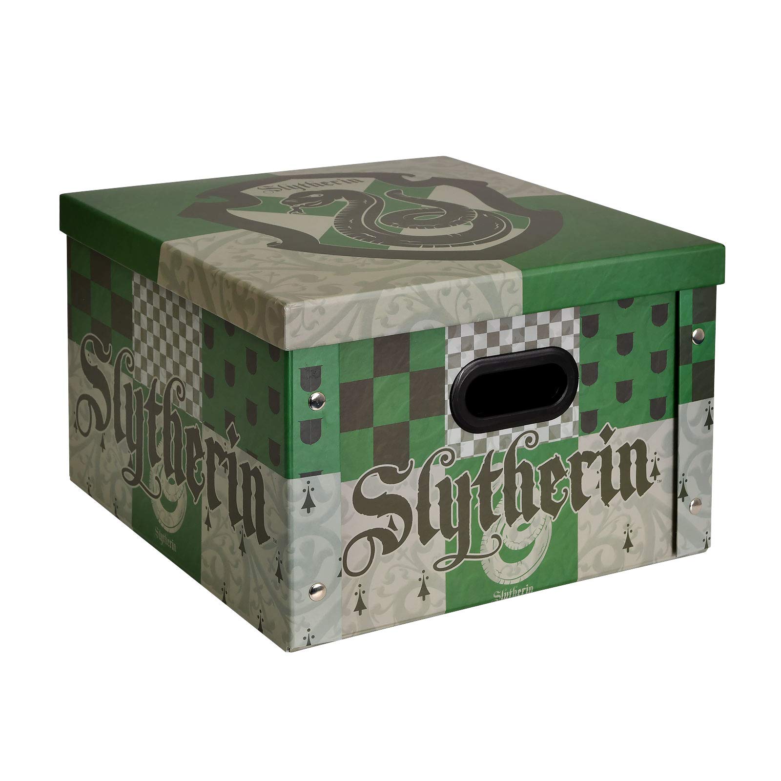 HARRY POTTER SR72665 Slytherin Storage Box, Multi-Colour, 24 x 37 x 37 cm