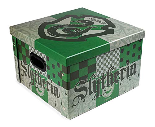 HARRY POTTER SR72665 Slytherin Storage Box, Multi-Colour, 24 x 37 x 37 cm