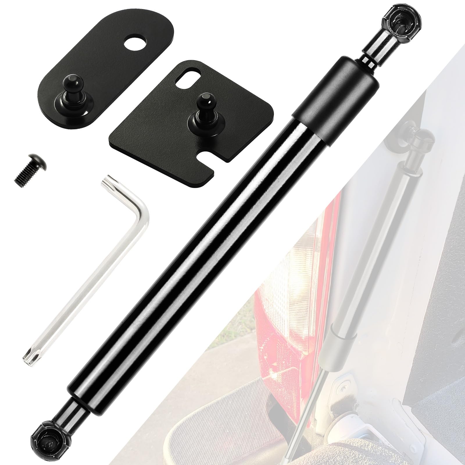 Vepagoo Tailgate Assist Shock Struts Damper Soft Open 43301 fit for 2009-2018 Dodge Ram 1500, 2019-2022 RAM 1500 Classic, 2010-2022 RAM HD 1500 2500 3500.