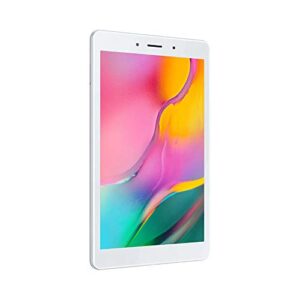 Samsung Galaxy Tab A 8.0" (2019, WiFi + Cellular) 32GB, 5100mAh Battery, 4G LTE Tablet & Phone (Makes Calls) GSM Unlocked SM-T295, International Model (32 GB, Silver)