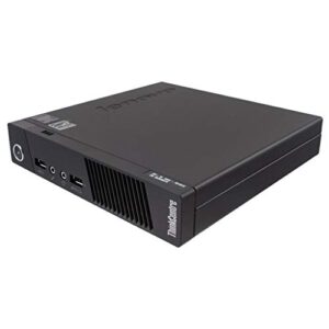 lenovo thinkcentre m93p tiny desktop, intel core i5-4570t 2.9ghz, 8gb ddr3, 128gb solid state drive, win10pro (renewed)