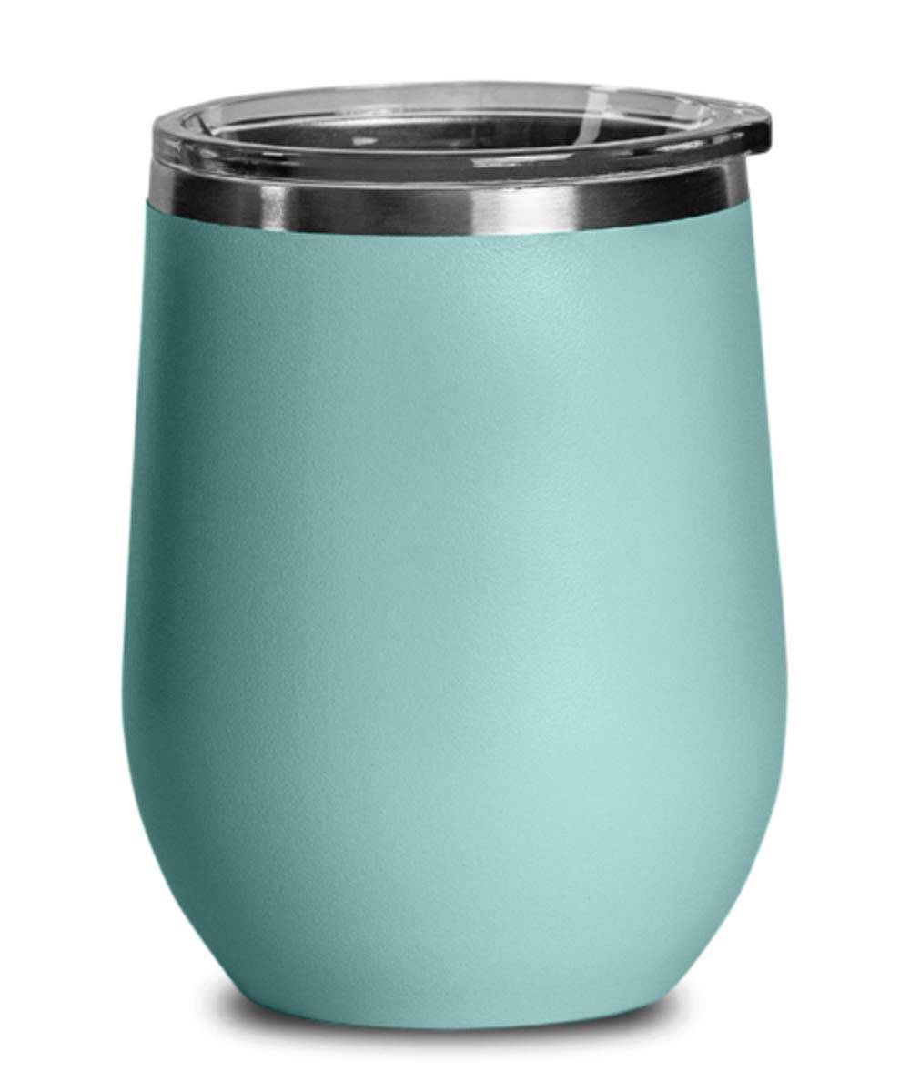 DesiDD 85 Years Loved Since 1934 Wine Tumbler - Happy 85th Birthday Gifts for 85 Year Old Women Wife Mom Nana Grandma Her Grandmother in Law - Wine Glass with Lid - Teal