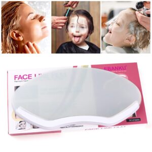 ebanku 50 pcs microblading permanent makeup shower face shields visors, disposable face shields masks for hairspray salon supplies and eyelash extensions eye eyelid surgery aftercare