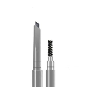 rozo long lasting and waterproof professional makeup auto eyebrow pencil (no.4 natural gray)