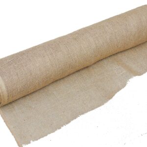 Burlap Fabric roll | 40" Wide x 75 feet long-roll |Great for Garden raised bed liners,Edging,Erosion control,Weed Barrier, Aisle runner plant cover tree wrap, 25 yards rolls x 40-inch