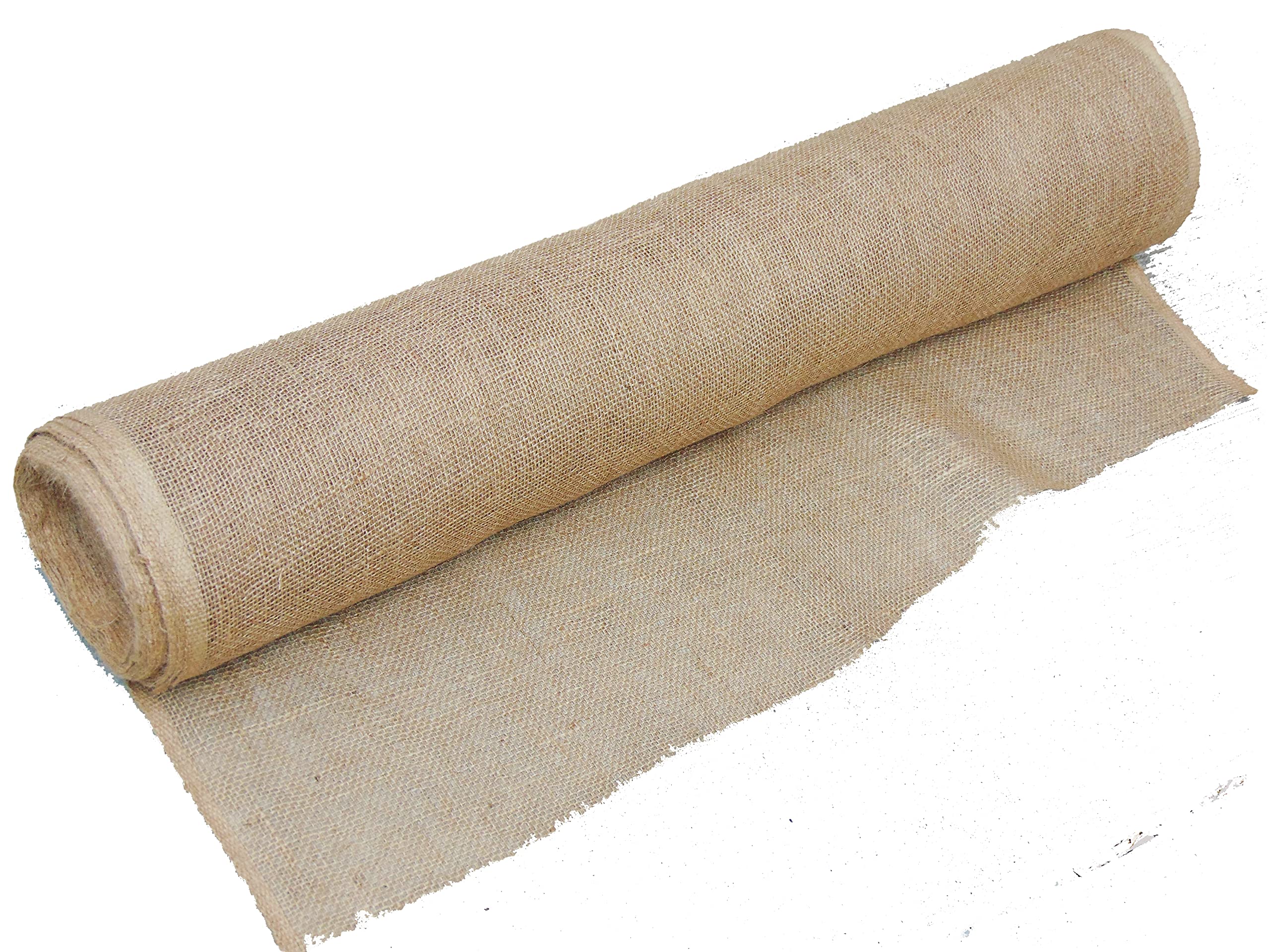 Burlap Fabric roll | 40" Wide x 75 feet long-roll |Great for Garden raised bed liners,Edging,Erosion control,Weed Barrier, Aisle runner plant cover tree wrap, 25 yards rolls x 40-inch