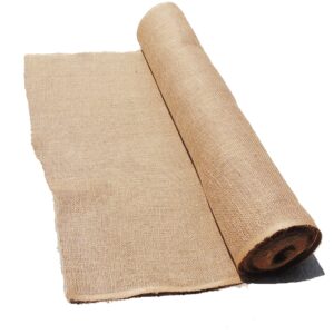 Burlap Fabric roll | 40" Wide x 75 feet long-roll |Great for Garden raised bed liners,Edging,Erosion control,Weed Barrier, Aisle runner plant cover tree wrap, 25 yards rolls x 40-inch