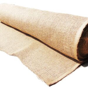 Burlap Fabric roll | 40" Wide x 75 feet long-roll |Great for Garden raised bed liners,Edging,Erosion control,Weed Barrier, Aisle runner plant cover tree wrap, 25 yards rolls x 40-inch