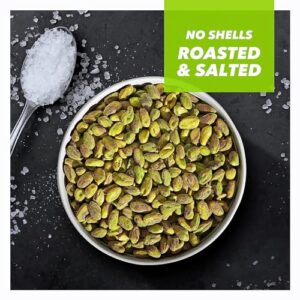 Wonderful Pistachios No Shells, Roasted & Salted Nuts, 0.75 Ounce Bags (Pack of 9), Protein Snack, Carb-Friendly, Gluten Free, On-the-go, Individually Wrapped Snack