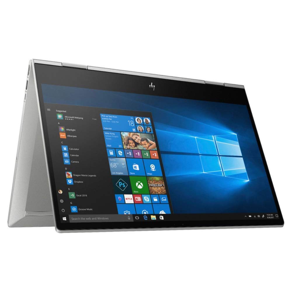 HP Envy x360 2 in 1 Laptop Premium 2019, Intel Quad-Core i5-8265U(>i5-8250U), 15.6" FHD IPS Touchscreen, 8GB DDR4, 512GB PCIe SSD, Backlit Keyboard Fingerprint HDMI BT 5.0 WiFi USB-C Win 10