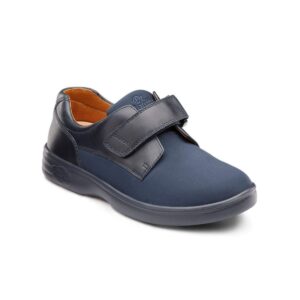 dr. comfort annie women's casual shoe blue