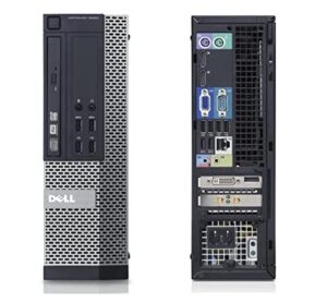 dell optiplex 9020-sff, core i5-4590 3.3ghz, 8gb ram, 500gb hard drive, dvdrw, windows 10 pro 64bit (renewed)