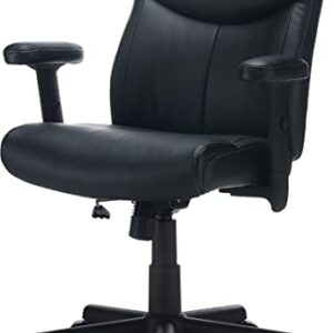 Staples Traymore Luxura Managers Chair, Black (53245)