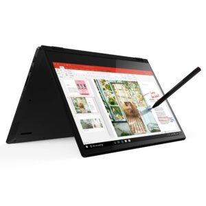 lenovo flex 14 2-in-1 convertible laptop, 14 inch fhd, touchscreen, amd ryzen 5 3500u processor, radeon vega 8 graphics, 8gb ddr4 ram, 256gb nvme ssd, win 10, black, pen included (renewed)