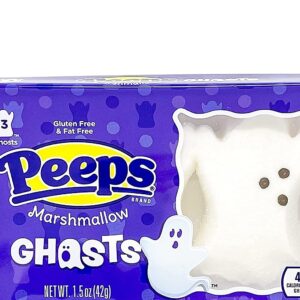 Halloween Peeps Candy Bundle - 4 Pack of Marshmallow Peep's - Perfect Halloween Candy, Fall Candy, Trick Or Treat Candy - Pumpkins, Monsters, Skulls, Ghosts - 7.5 Ounces