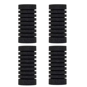 hygger pack of 4 replacement sponges for aquarium double sponge filter (m)