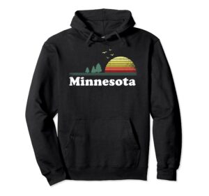 vintage minnesota grown mn home design souvenir pullover hoodie