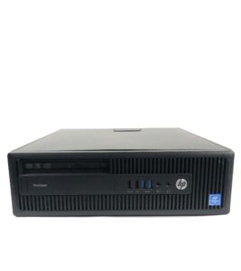 hp prodesk 600 g2 desktop sff pentium g4400 3.3ghz 4gb 500gb win 10 pro (renewed)