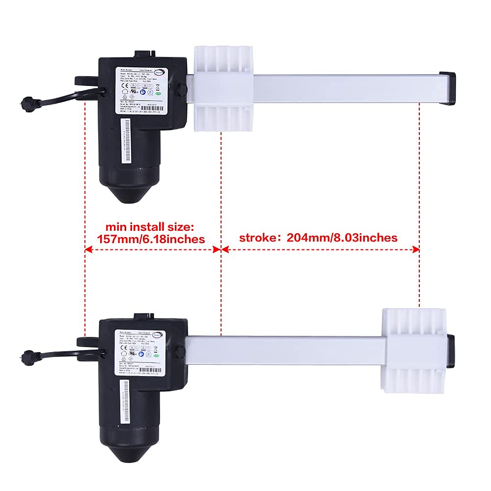 Limoss 450427 Motor MD140-02-L1-157-204 for Power Recliner Lift Chairs Replacement Motor Actuator