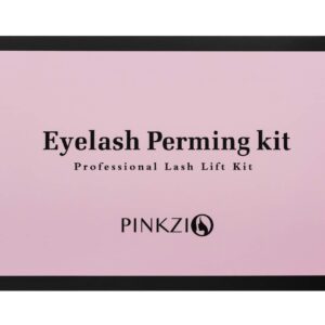 PINKZIO Lash Lift Kit, Professional Eyelash Perm Kit, Safe Perming Wave, Semi-Permanent Lash Curling for Salon