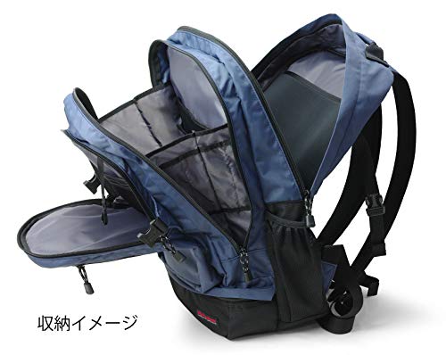 NOMADIC(ノーマディック) Men's Backpack, Navy, One Size