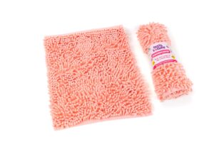 instalocker school locker decorations carpet - locker rugs for girls - 100% microfiber, shaggy style locker rugs - 11.5" x 17.5" rectangle locker rug with non skid backing - décor accessories