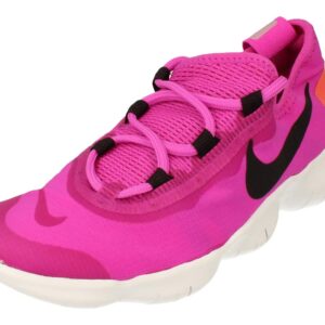 Nike Free RN 5.0 2020 Womens Running Trainers CJ0270 Sneakers Shoes (UK 4 US 6.5 EU 37.5, fire Pink Black Magic Ember 601)