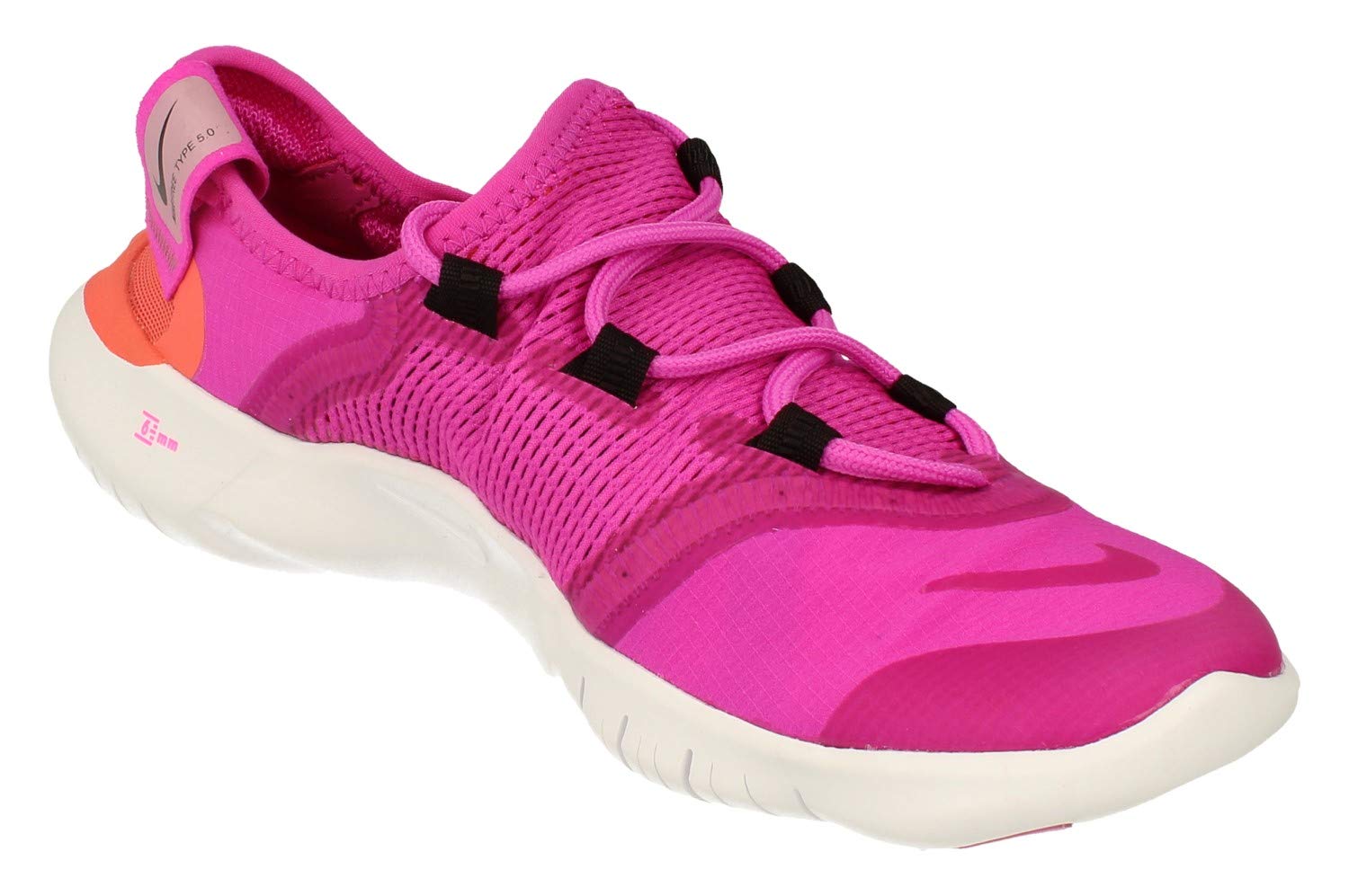 Nike Free RN 5.0 2020 Womens Running Trainers CJ0270 Sneakers Shoes (UK 4 US 6.5 EU 37.5, fire Pink Black Magic Ember 601)