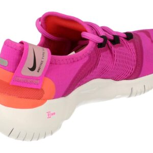 Nike Free RN 5.0 2020 Womens Running Trainers CJ0270 Sneakers Shoes (UK 4 US 6.5 EU 37.5, fire Pink Black Magic Ember 601)