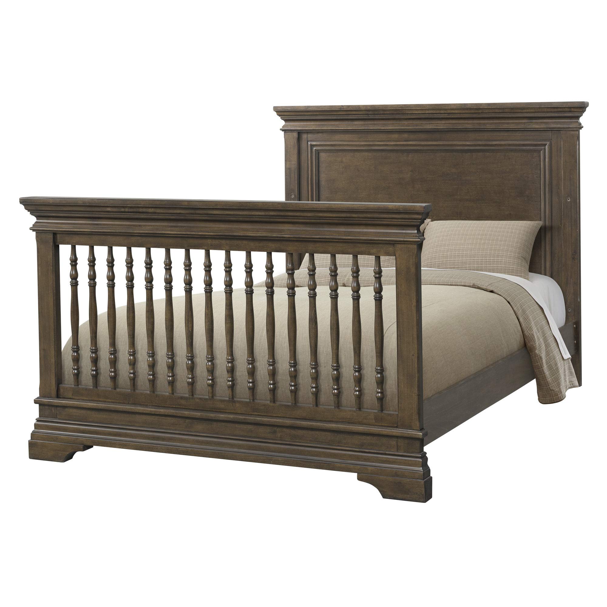 Westwood Design Olivia 4 in 1 Convertible Crib, Brushed Rosewood