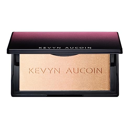 Kevyn Aucoin The Neo Highlighter (Sahara): Candlelight, Starlight & Sunlight shades. Highly pigmented palette. All day wear. Temples, cheekbones, brow, chin, nose. Pro makeup artist go to for glow.