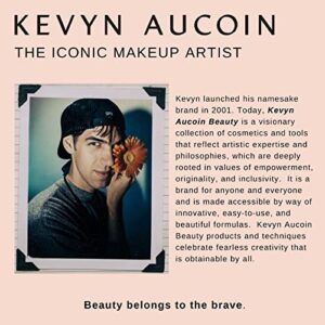 Kevyn Aucoin The Neo Highlighter (Sahara): Candlelight, Starlight & Sunlight shades. Highly pigmented palette. All day wear. Temples, cheekbones, brow, chin, nose. Pro makeup artist go to for glow.