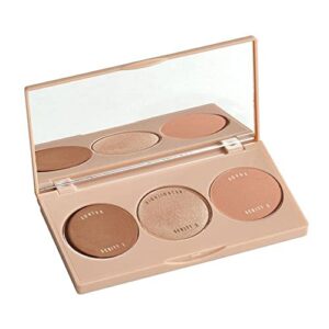 farmasi- peach bite bronzer- 3 in 1 palette