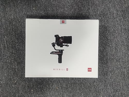 Zhiyun Weebill S Compact Gimbal Stabilizer for DSLR & Mirrorless Camera Sony A7M3 A7III A7R3 with 24-70MM GM Len Nikon Z6 Z7 Panasonic GH5 GH5s Canon 5D4 5D3 EOS R BMPCC 4K 3-Axis Handheld Weebills