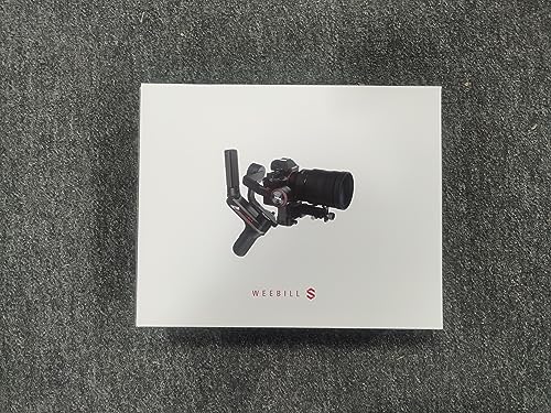 Zhiyun Weebill S Compact Gimbal Stabilizer for DSLR & Mirrorless Camera Sony A7M3 A7III A7R3 with 24-70MM GM Len Nikon Z6 Z7 Panasonic GH5 GH5s Canon 5D4 5D3 EOS R BMPCC 4K 3-Axis Handheld Weebills