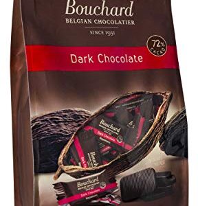 Bouchard Belgian Dark Chocolate Gluten-Free 72% Cacao (35.3 OZ / 2.2 LB)