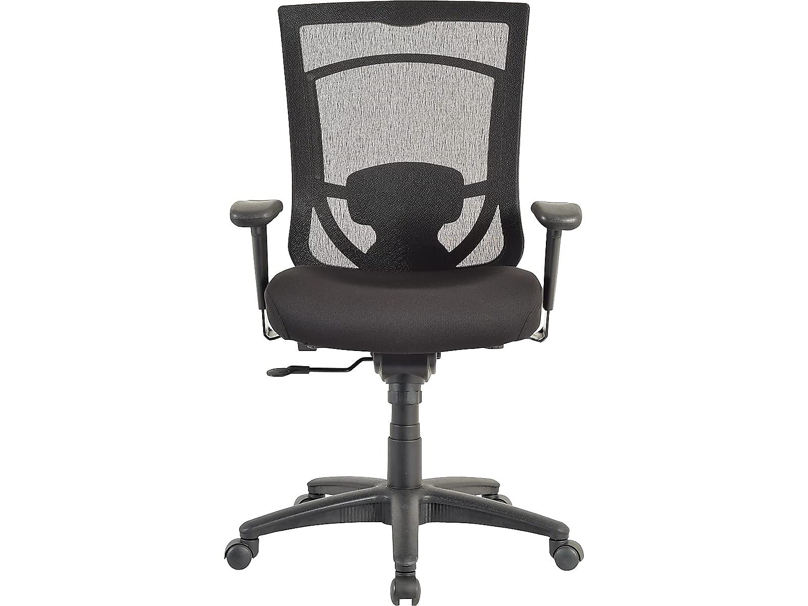 Tempur-Pedic 1539761 Tempur-Pedic Mesh Back Fabric Task Chair Black (TP7000-RAV/COAL)