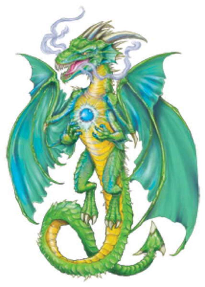 Fantasy Dragons Temporary Tattoos, Set of 10 Colorful Dragon Tattoos