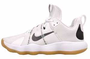 nike womens react hyperset women's volleyball shoe ci2956-100 size 6.5 multicolored