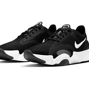 Nike Women's Superrep Go Running Trainers Cj0860 Shoes, White/Black-dark Smoke Grey, 12