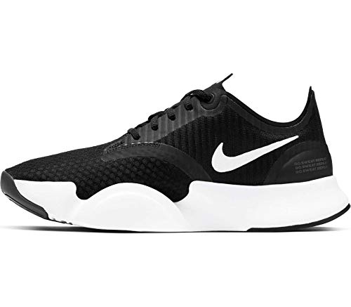 Nike Women's Superrep Go Running Trainers Cj0860 Shoes, White/Black-dark Smoke Grey, 12