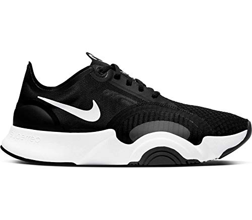 Nike Women's Superrep Go Running Trainers Cj0860 Shoes, White/Black-dark Smoke Grey, 12